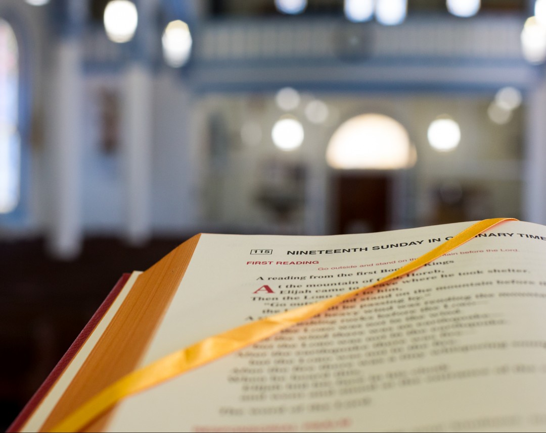» VOLUNTEER DURING MASS