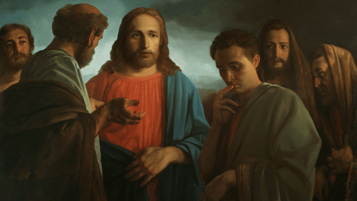 » Why a “young man”?